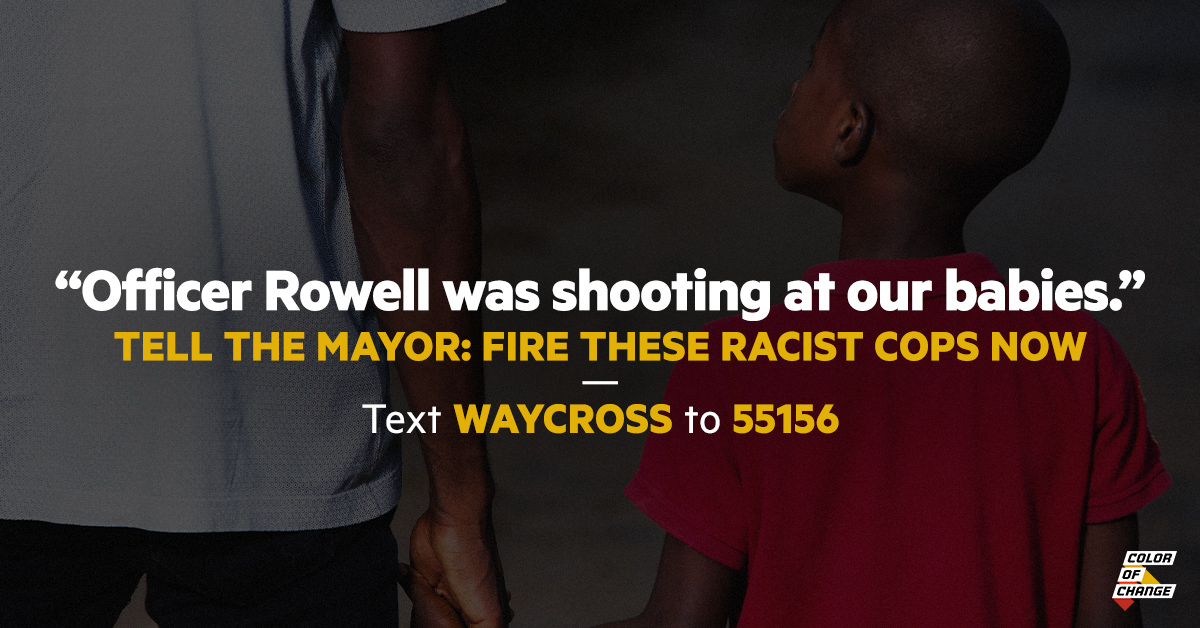 Stop shooting our children. Demand BOTH Waycross police officers be ...