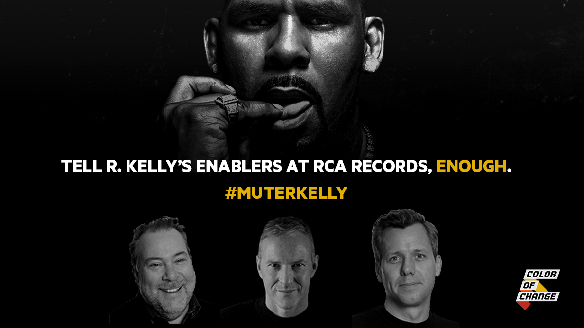 Call on RCA to Stop Enabling R. Kelly and Dump Him for Good ...